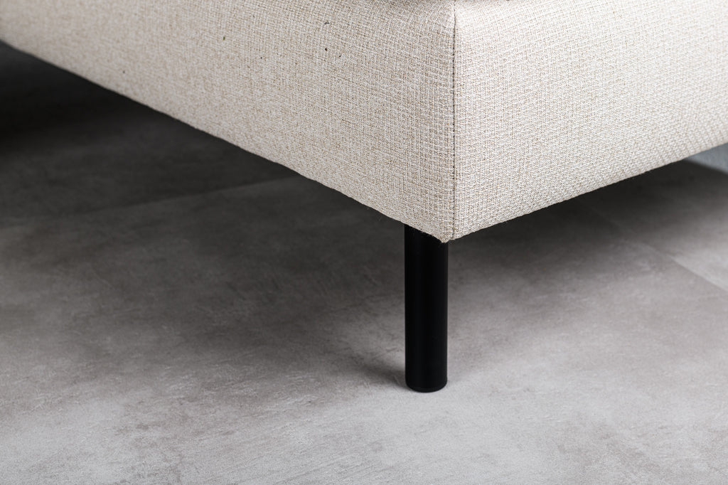 "3 zits bank CL L+R, stof Dillon, D820 ivoor - Comfortabel en stijlvol ...